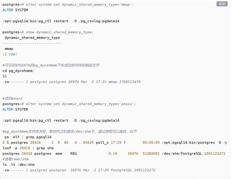 Postgresql动态共享内存类型 数据库集中营 博客园