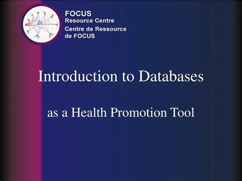 Ppt Introduction To Databases Powerpoint Presentation Free Download