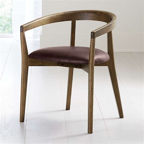 Leather Dining Chairs Crate And Barrel