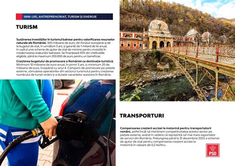 Imm Uri Antreprenoriat Turism și Energie Guvernare Psd