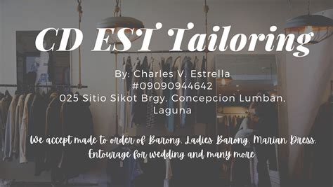Cd Est Tailoring Laguna Beach Ca