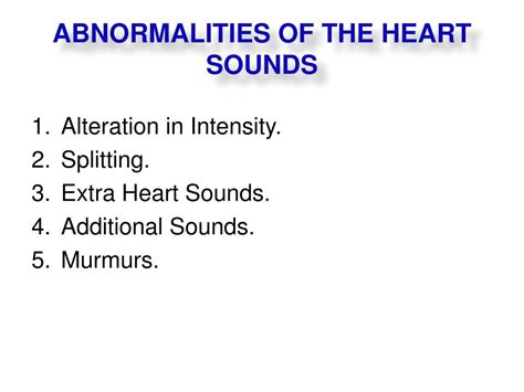 Ppt Heart Sounds Powerpoint Presentation Free Download Id3035910
