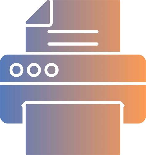 Printer Gradient Icon 36963289 Vector Art At Vecteezy