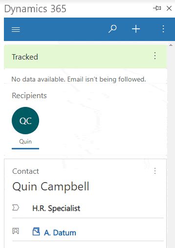 Forgotten Features Of Dynamics 365 Part 3 Dynamics 365 App For Outlook Basics