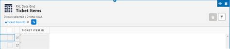 FXL Data Grid Setup FieldFX Documentation FXL Data Grid Setup FieldFX Documentation