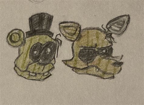 Phantom Freddy And Foxy Rfivenightsatfreddys