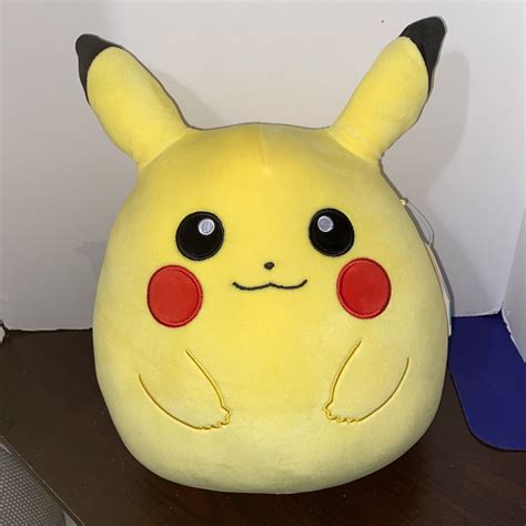 Mavin Pikachu Pokemon Squishmallow Plush New Inch Authentic Kellytoy New