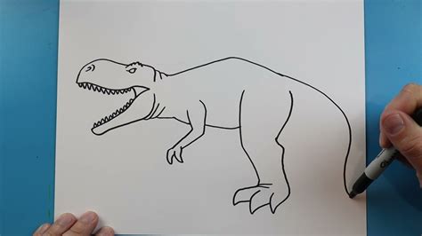 Jurassic Park Drawing