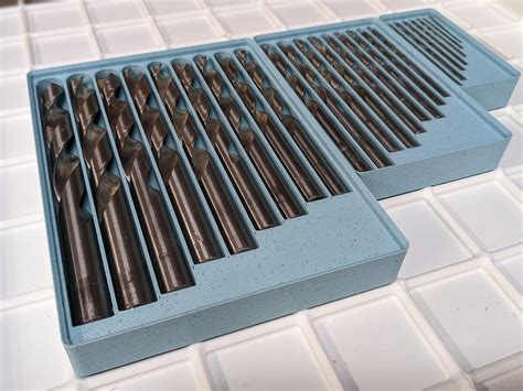 Gridfinity Drill Bit Set Holder By Flash72 Download Free Stl Model