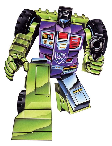 Constructicon Scrapper Box Art I Copied This Art In Colored Pencil When
