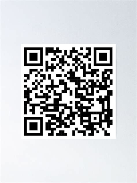 Jones Bbq And Foot Massage Qr Code Poster For Sale By Piper And Leave