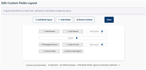 Edit Custom Field Layout Allclients Knowledge Base