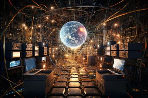 Premium Photo Computer Networks And Connectivity