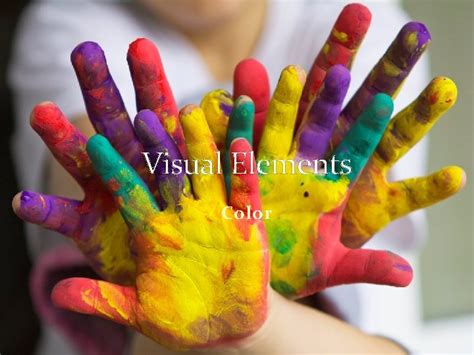 the power of color visual elements color visual