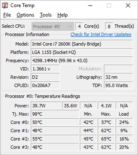 Download Core Temp 118 For Windows