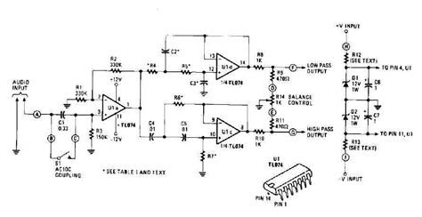 Building A 4 Way Active Crossover A Detailed Circuit Diagram