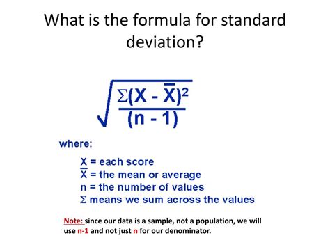 Standard Deviation Biology For Life