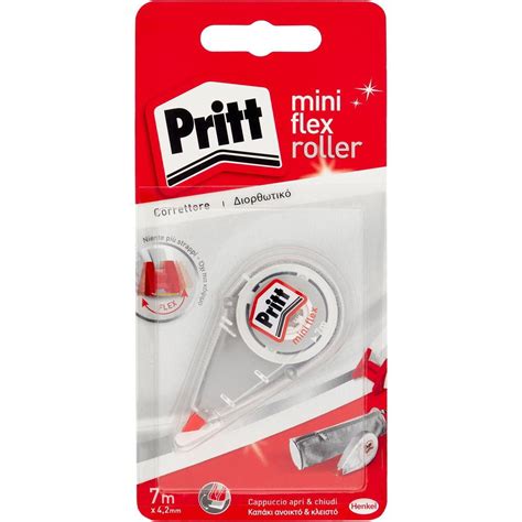 Correttore Roller Mini Flex Roller 4 2mm 7m Pritt 1 Pz Coop Shop
