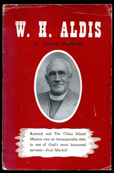 W H Aldis By Macbeath Andrew W H Aldis 1949 Little Stour Books Pbfa Member