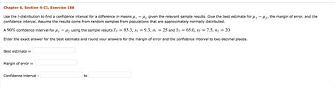 Solved Chapter 6 Section 4 Ci Exercise 188 Use The