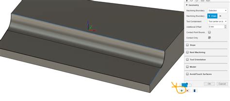 Solved Tool Path For A Concave Feature Autodesk Community