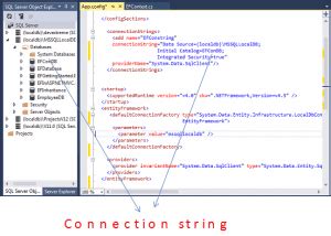 Database Connection In Entity Framework