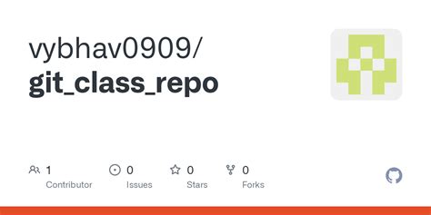 Github Vybhav0909gitclassrepo