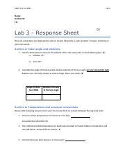 Geography Lab Solar Angle Temperature Conversion And Course Hero
