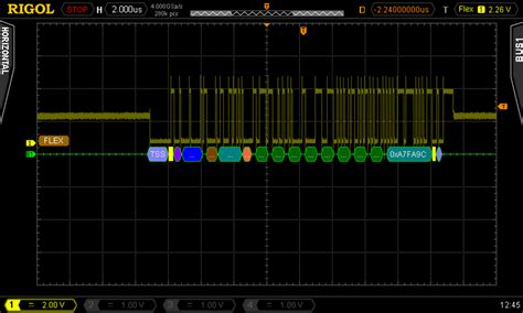 rigol sd flexray ds4 flexray bus serial decode option tequipment