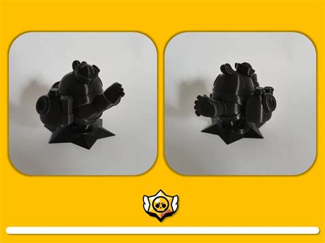 Squeak Brawl Stars Figurine By Mikestl Makerworld