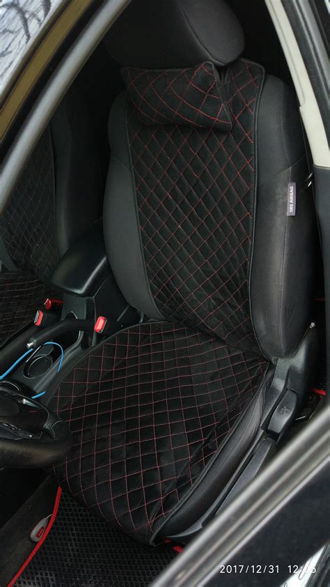 Новые чехлы " по фен-шую " — KIA Cerato (2G), 1,6 л, 2012 года ...