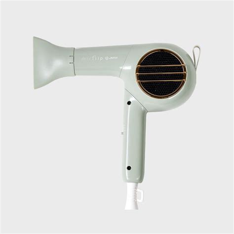 Jmw 본사직영 에어플립 Bldc 항공모터 1700w 접이식 컴팩트 가벼운 드라이기 레트로그린 감도 깊은 취향 셀렉트샵 29cm