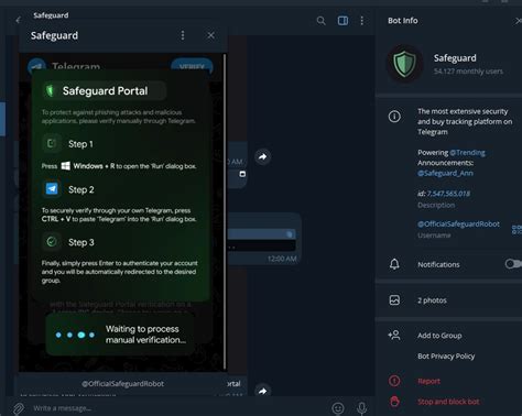 Ross Ulbricht Telegram Captcha Scams On The Rise Beware