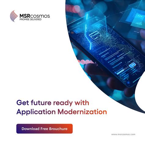 Msrcosmos Llc On Linkedin Application Modernization Services Brochure Msrcosmos