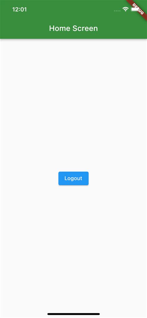 Login And Logout With Flutter Best Navigation