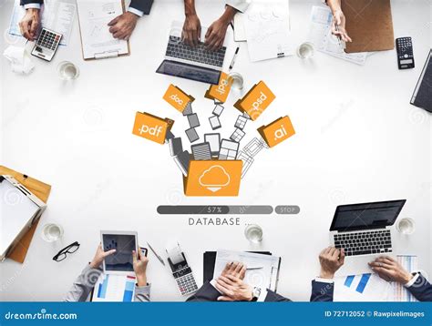 Backup Files And Data On Internet With Cloud Storage Technology That Sync All Online Devices And