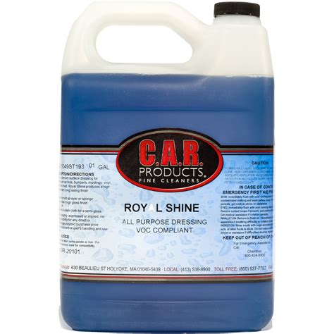 Xcp Car 20101 Car Products Royal Shine All Purpose Dressing 1 Gal