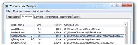 Sqlbrowser Exe Windows Process What Is It