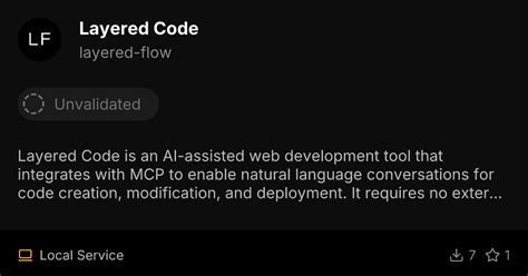 Layered Code Mcp Servers · Lobehub
