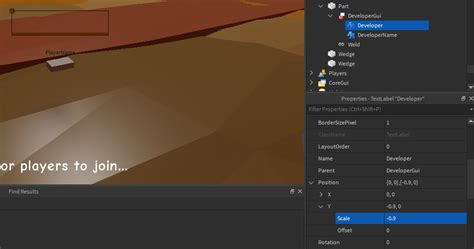 Trying To Make A Overhead Gui Art Design Support Developer Forum Roblox