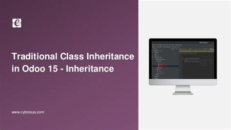 Odoo 15 Traditional Class Inheritance Ppt
