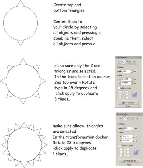 how to make a repeating pattern around an object coreldraw x3