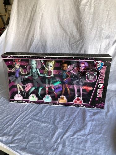 Monster High Dance Class 5 Pack Goyle Webber Blue Steam Operetta