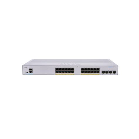 Cisco Cbs350 24p 4x 24 Port Layer 3 Gigabit Poe Switch W 4 X 10g Sfp Ports 195w Hotcam