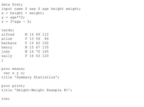 Ppt Sas Programming Introduction Powerpoint Presentation Free Download Id 316669