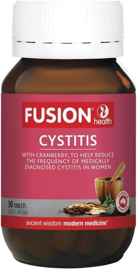 Fusion Health Cystitis 30 Tablets Au Health Household