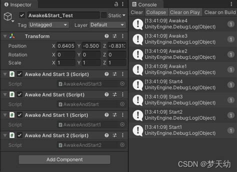 详解unity中的生命周期函数unity生命周期函数 Csdn博客