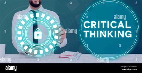 Text Showing Inspiration Critical Thinking Internet Concept Sequence Of Stages Of A Project