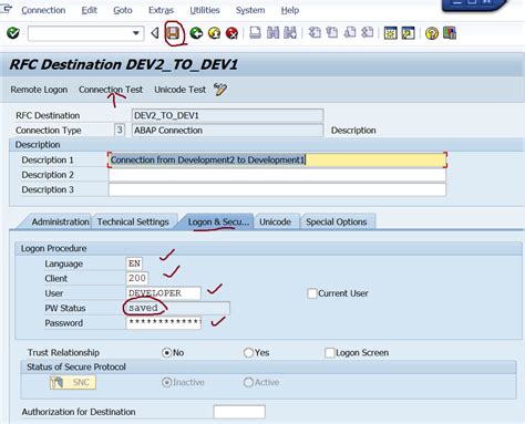 Rfc Connection Between Two R3 Systems Sapcodes