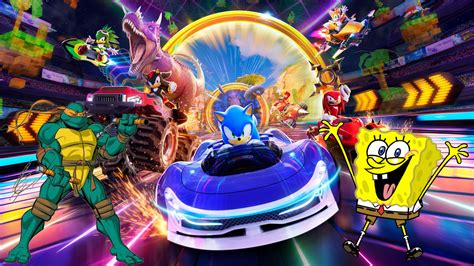 Spongbob And The Tmnt Reportedly Coming To Sonic Racing Crossworlds